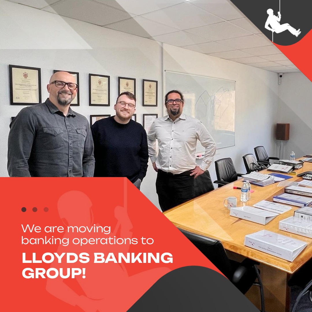 We are moving banking operations to LLOYDS BANKING GROUP! | RAIL